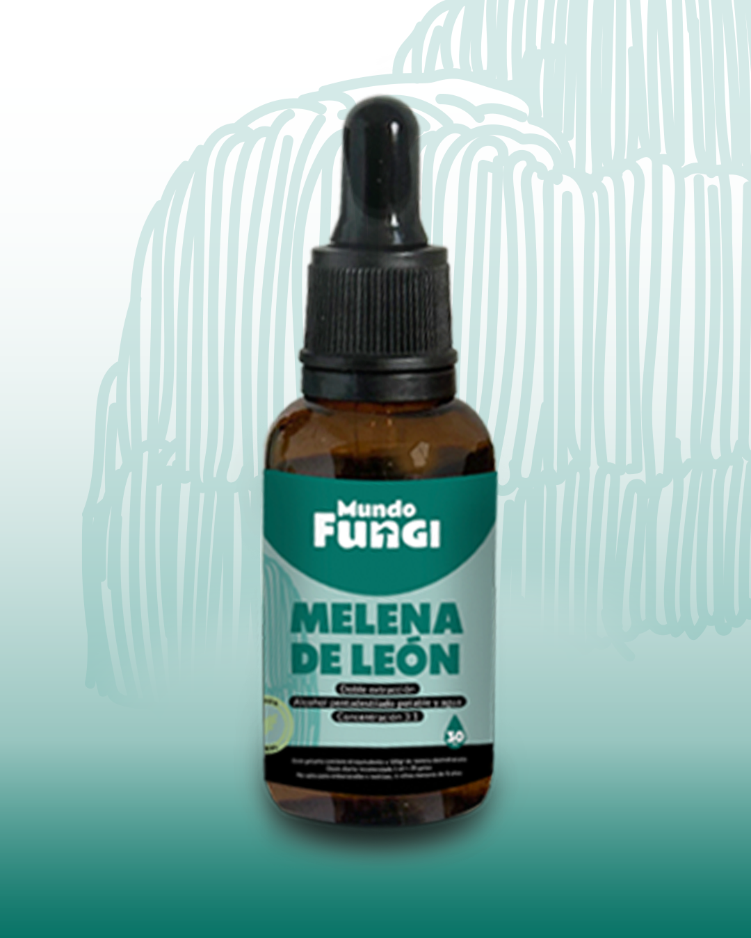 Extracto Melena de León - Gotas Ultra Concentrado – Mundo Fungi